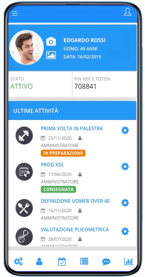 App per personal trainer | evolutionfit