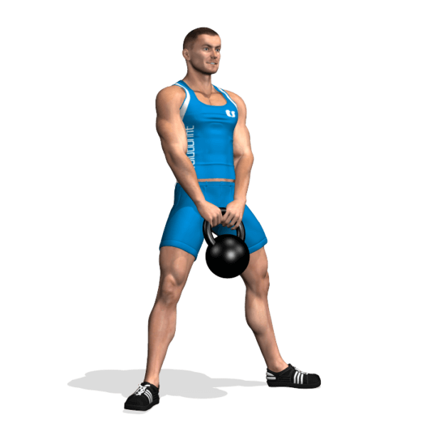 Sumo squat kettlebell: vedi l'esecuzione | evolutionfit
